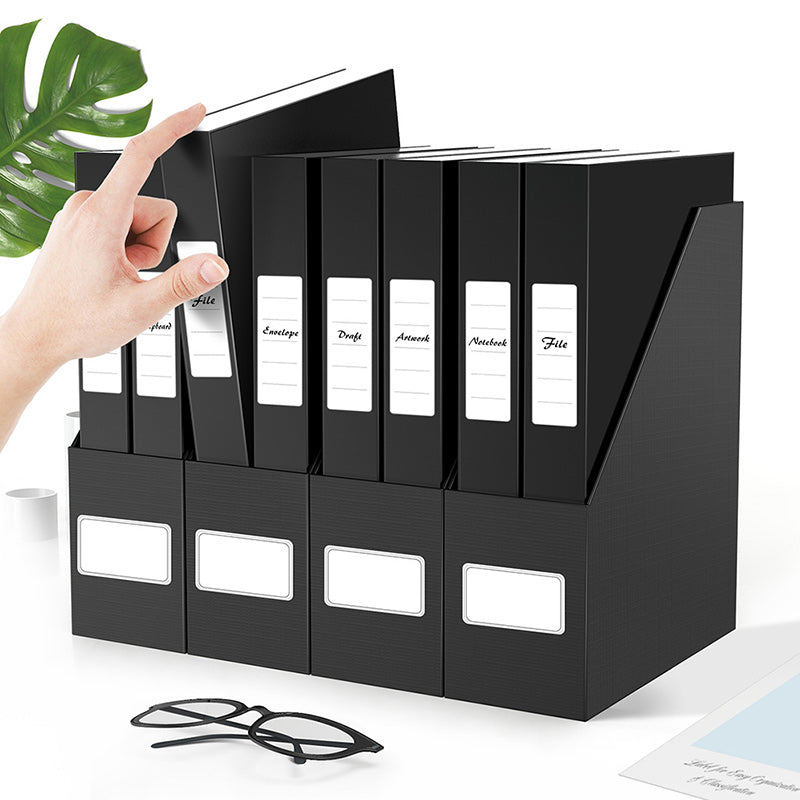 Cardboard Storage File Boxes With Lable to Classify Documents– JIAWEI WORLD