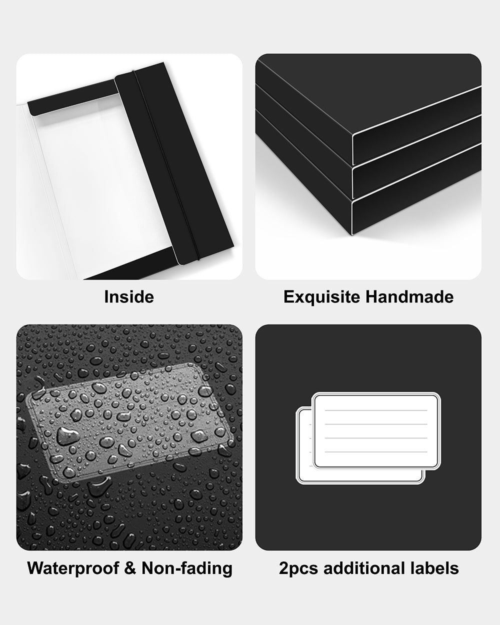 Cardboard Storage File Boxes With Lable to Classify Documents– JIAWEI WORLD