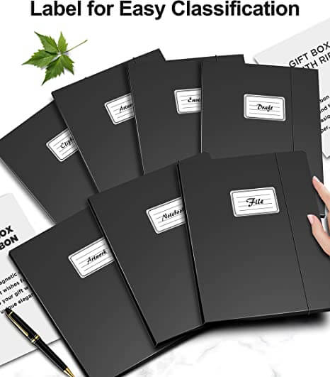 Cardboard Storage File Boxes With Lable to Classify Documents– JIAWEI WORLD