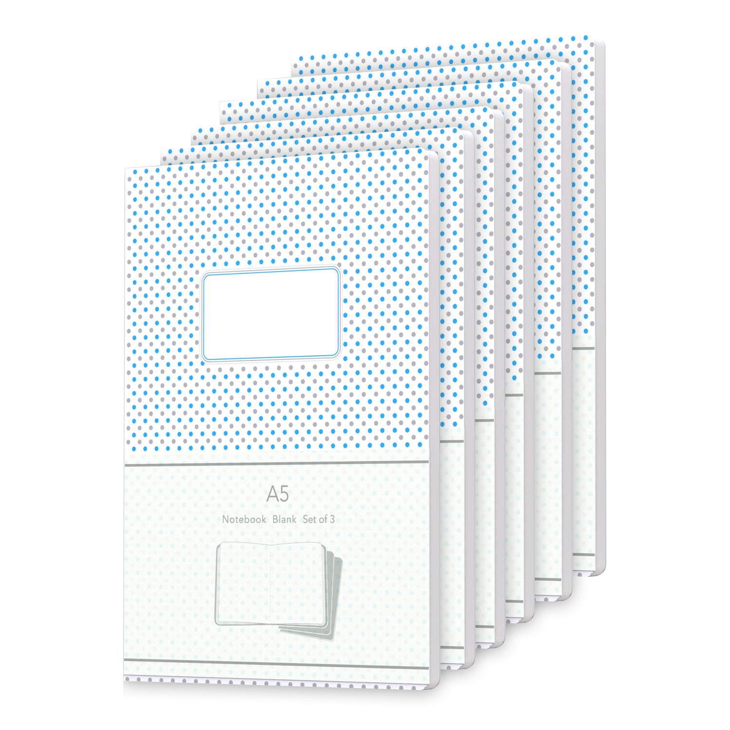 A4, A5, A6, Work Notebook of Blank, Line, Squared Style– JIAWEI WORLD